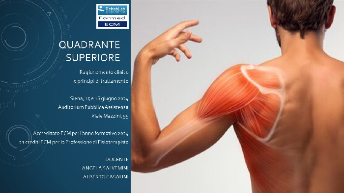 QUADRANTE SUPERIORE-RAGIONAMENTO CLINICO E TRATTAMENTO